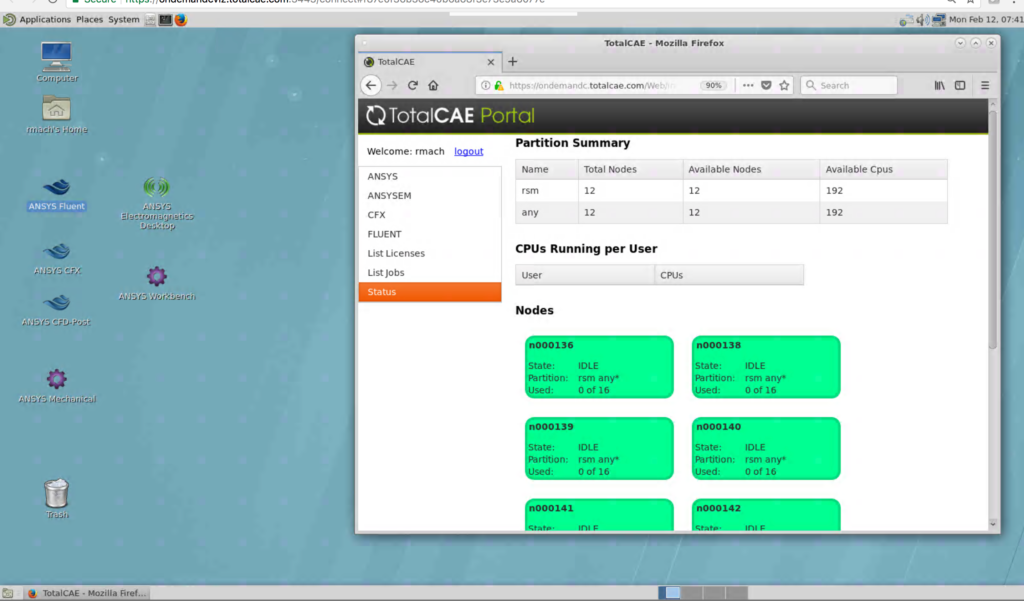 Running Ansys Fluent on TotalCAE Private and Public Cloud - TotalCAE