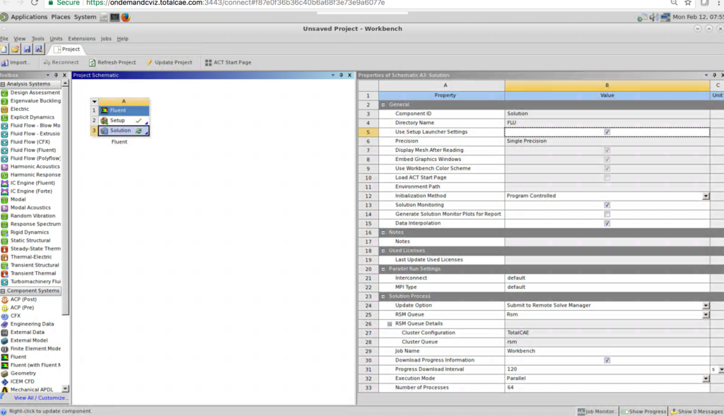 Running Ansys Fluent on TotalCAE Private and Public Cloud - TotalCAE